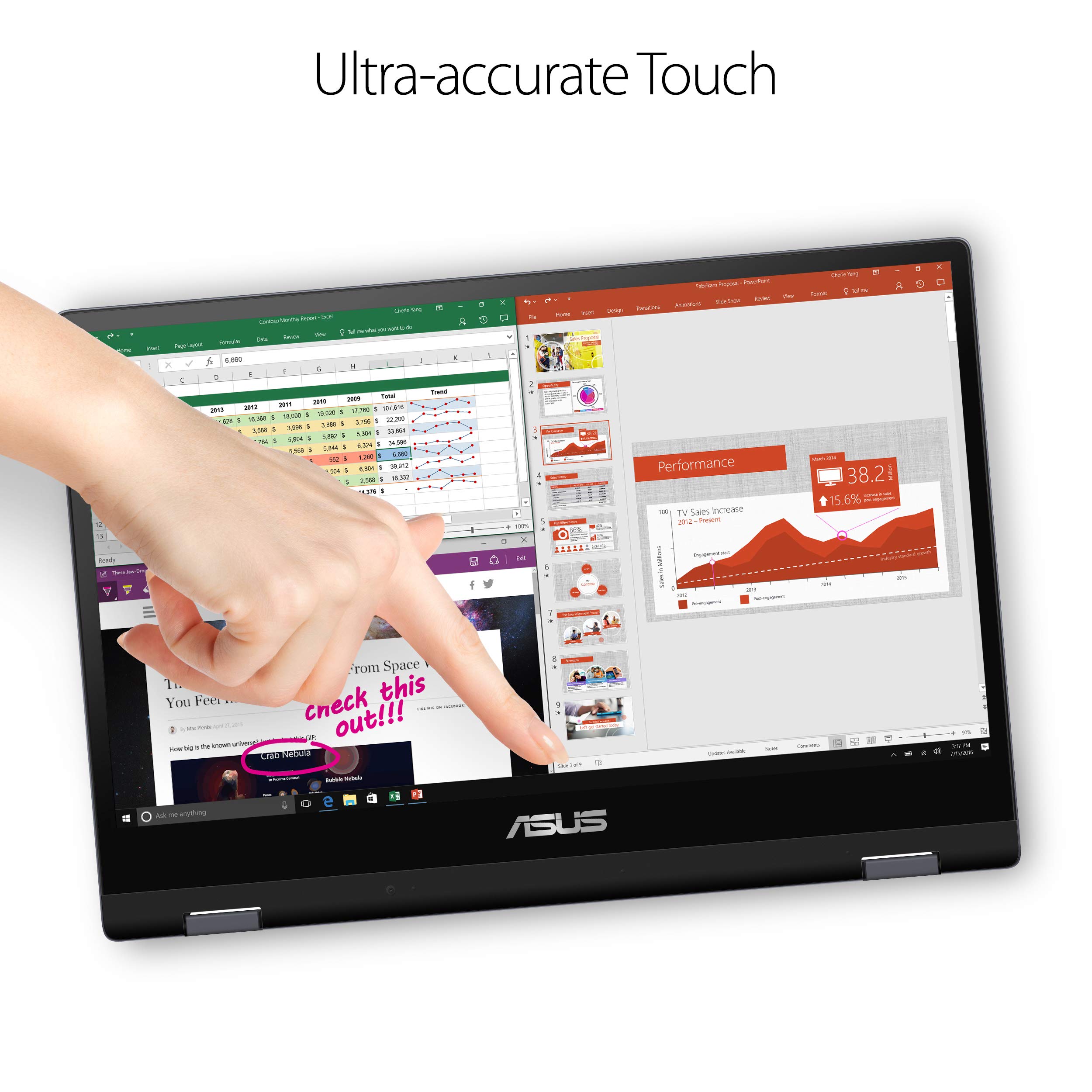 ASUS VivoBook Flip 14 Thin & Light 2-in-1 Laptop, 14β FHD Intel Core i7-8565U Processor, 8GB RAM, 512GB PCIe NVMe SSD, Glossy, Touch, Windows 10 Home, Fingerprint Reader, TP412FA-DB72T, StarGrey