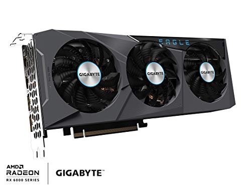 GIGABYTE Radeon RX 6700 XT Eagle 12G Graphics Card, WINDFORCE 3X Cooling System, 12GB 192-bit GDDR6, GV-R67XTEAGLE-12GD Video Card