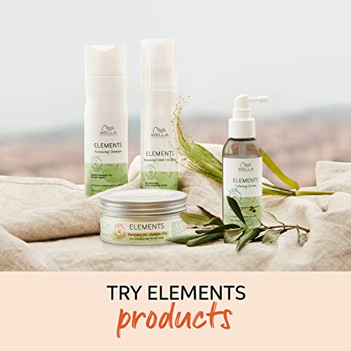Wella Professionals Elements Purifying Pre-shampoo Clay, Pre-shampoo Clay for Oily Scalp, 70 ml