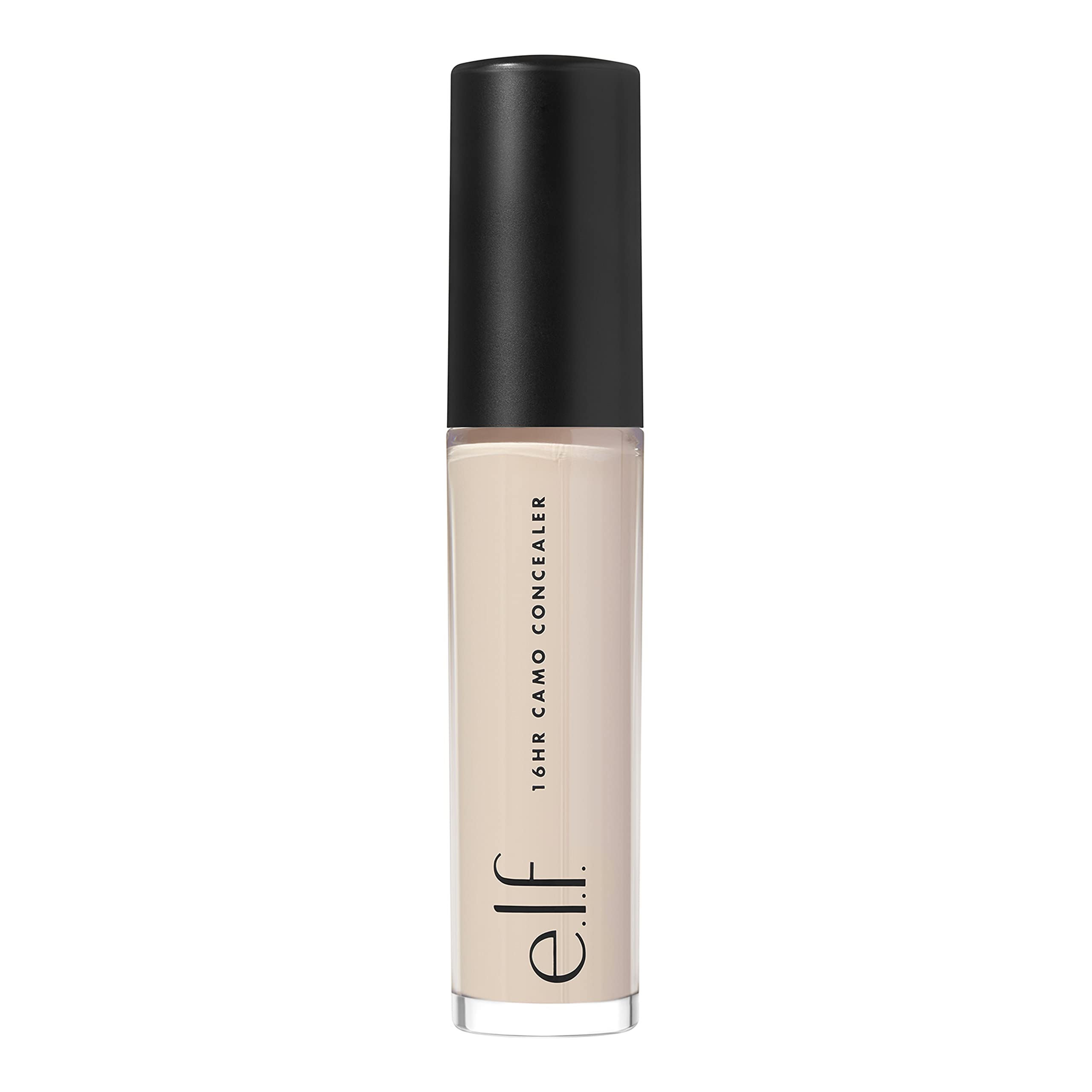 e.l.f. 16HR Camo Concealer, Full Coverage, Highly Pigmented Concealer With Matte Finish, Crease-proof, Vegan & Cruelty-Free, Light Ivory, 0.203 Fl Oz