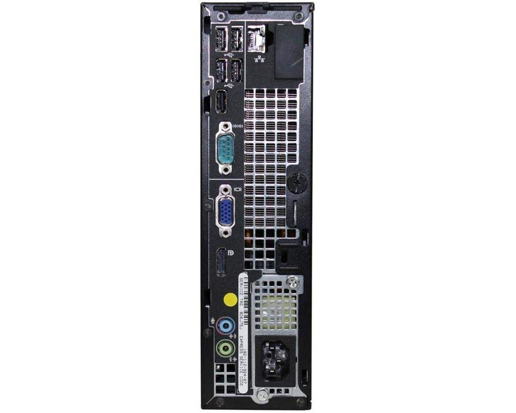 Dell Optiplex 990 USFF High Performance Flagship Business Desktop Computer, Intel Core i5-2400s Up to 3.0GHz, 4GB DDR3 RAM, 256GB SSD, DVD,WiFi, Windows 10 Pro (Renewed)