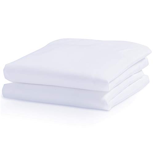 Delta Children Fitted Bassinet Sheet Set, 2-Pack – Compatible with The Following Bassinets: 27201, 27202, 27302 and 27303