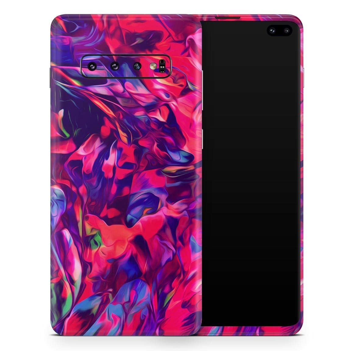 DesignSkinz Blurred Abstract Flow V20 Protective Vinyl Decal Wrap Skin Cover Compatible with The Samsung Galaxy S20 (Screen Trim & Back Glass Skin)