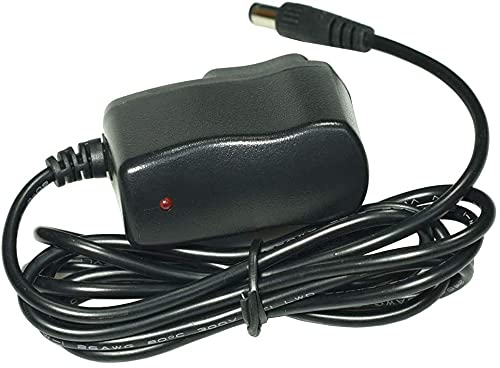 9V DC 0.5A Pedal Power Supply Adapter Tip Negative Sleeve Positive Power Source Adaptor for Guitar Effects Pedal and Some Models of Keyboards