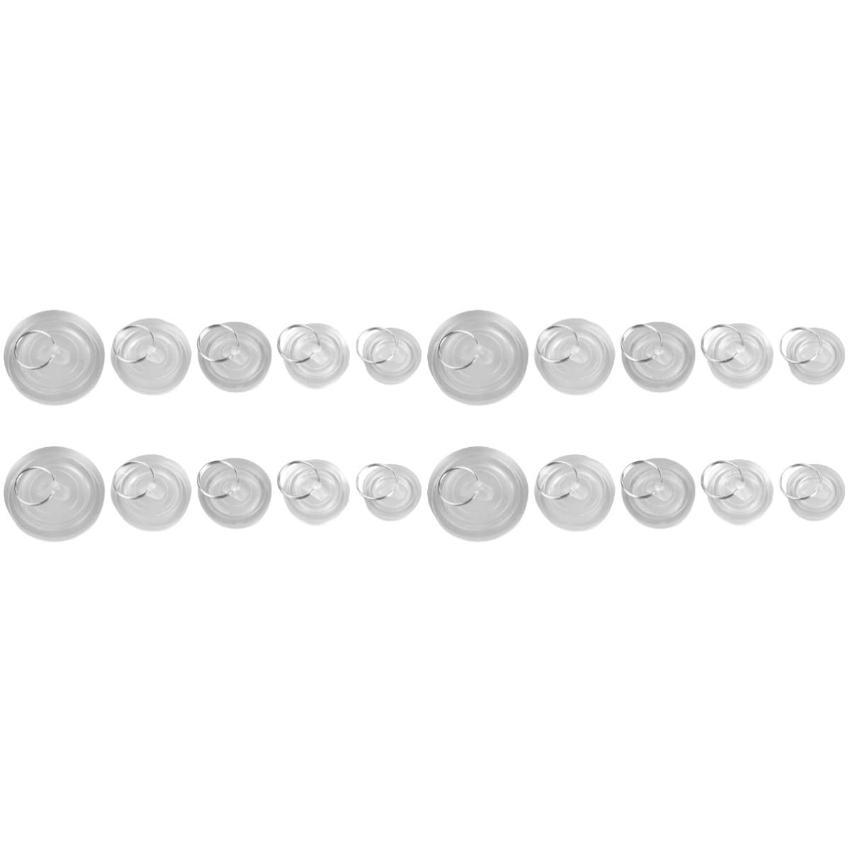 20 Pcs Basin Plug with Ring Bathroom Washbasin Stopper Sink Plug with Ring Drain Stopper Kitchen Sink Stopper Tub Stopper Kitchen Sink Plug Bathtub Plug Bath Plugs Drain Plug