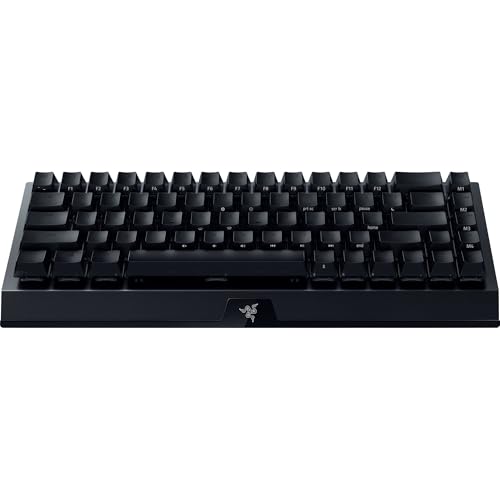 Razer BlackWidow V3 Mini HyperSpeed 65% Wireless Mechanical Gaming Keyboard: Yellow Mechanical Switches Linear & Silent - Phantom Pudding Keycaps - Chroma RGB - Up to 200 Hr Battery - Snap Tap