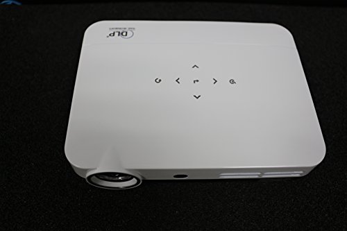 AIM Z001 4500 LED Lumen DLP Projector with HDMI + VGA + USB Video Input