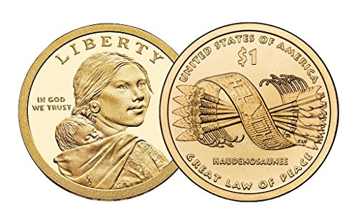 2010 P, D Native American (Sacagawea/Golden) Dollar 2 Coin Set Uncirculated