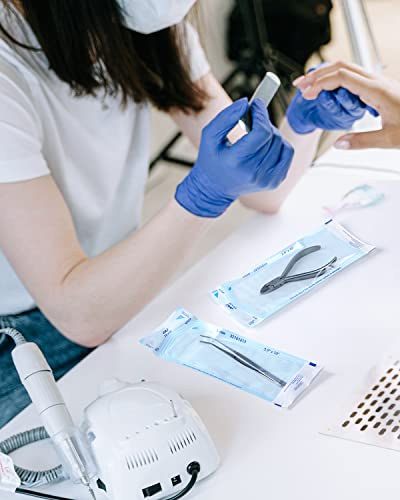 JMU Self Sealing Sterilization Pouches 3.5" x 10" (3.5x9) Autoclave Sterilizer Bags, 200/Box