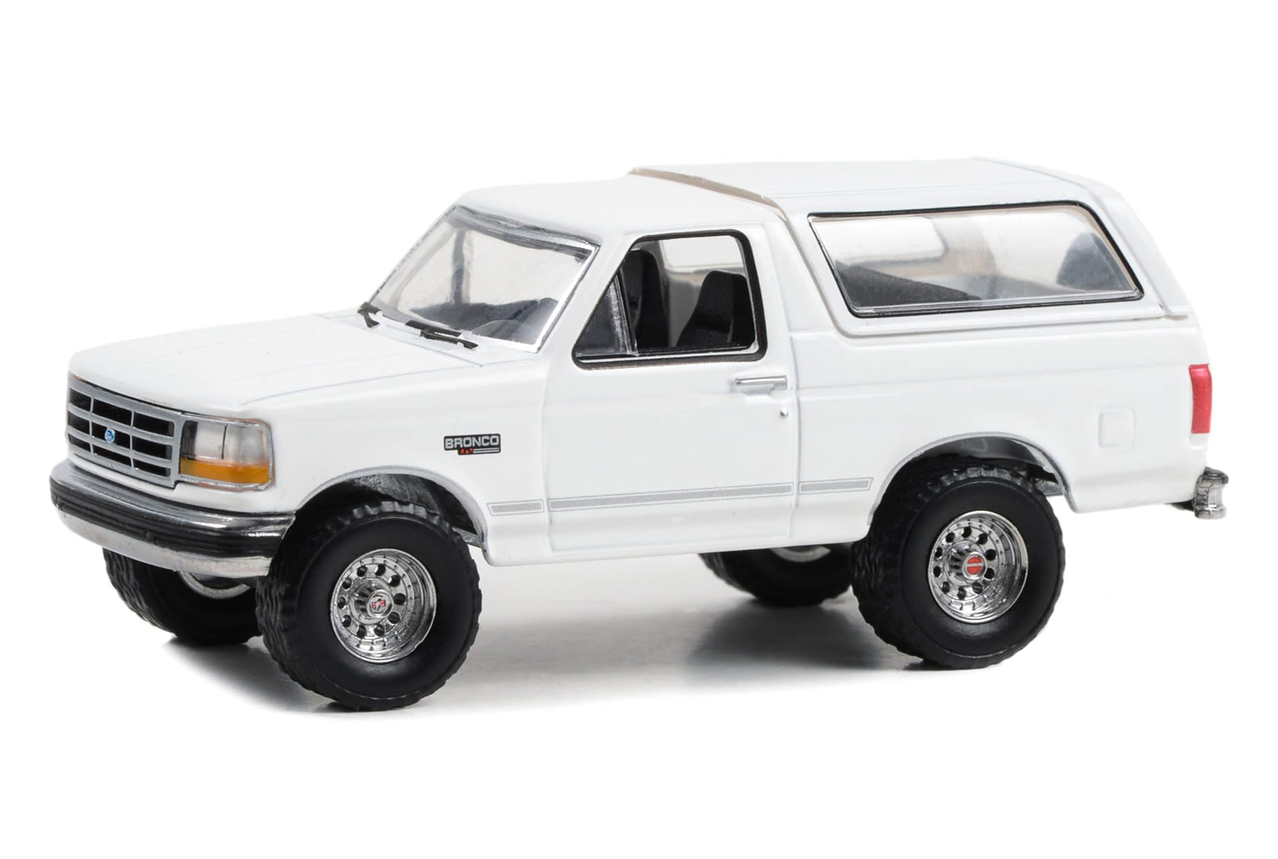 1993 Bronco XLT Oxford White Hobby Exclusive Series 1/64 Diecast Model Car by Greenlight 30452