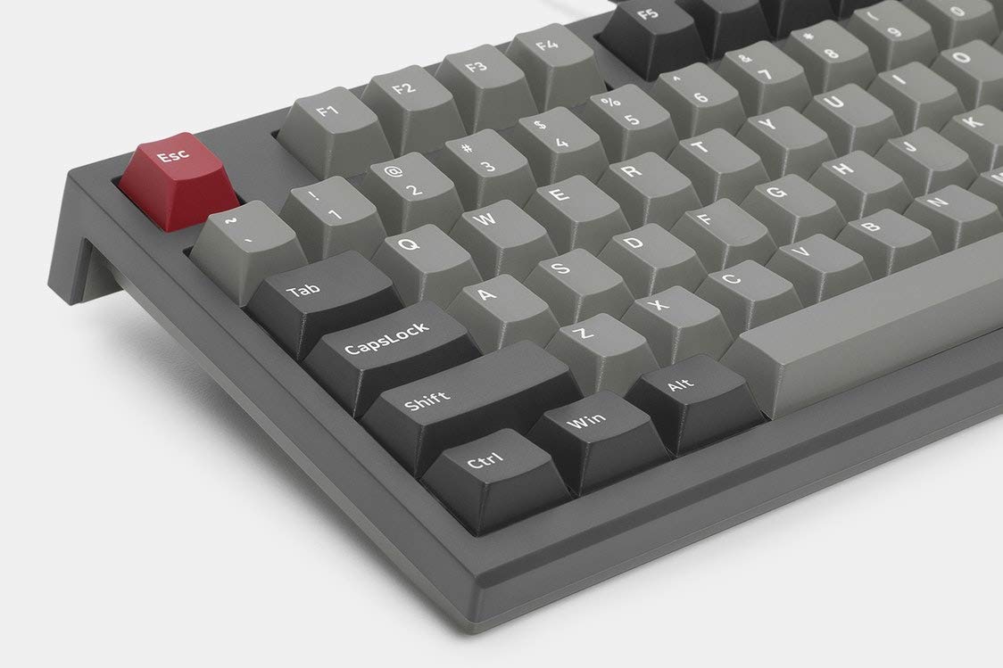 KPREPUBLIC Flesports FL980 Mechanical Gaming Keyboard Full RGB Backlit LED Computer Keyboard PBT Doubleshot keycap Hot Swappable Box Switch (Box Red Switch Edition x1, FL980 Keyboard x1)