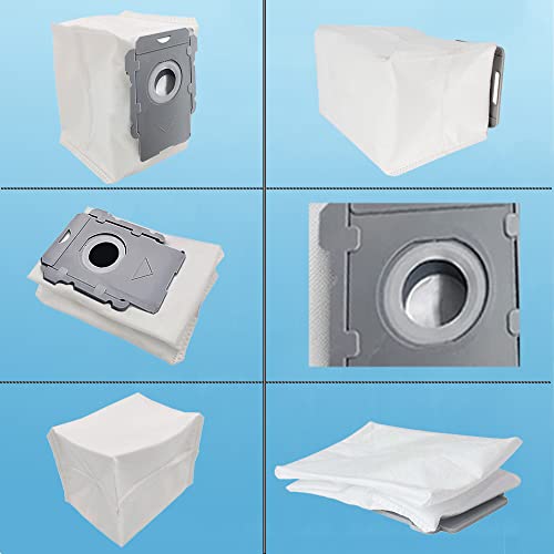 8Pack Vacuum Bags Replacement for irobot Roomba i8,i8+(8550),i7,i7Plus,i6,i6+(6550),i4,i4+(4552),i3,i3+(3550),s9+(9550),s9, j7+,j7 Vacuum Clean Base with Automatic Dirt Disposal Bin Bags(8PACK)
