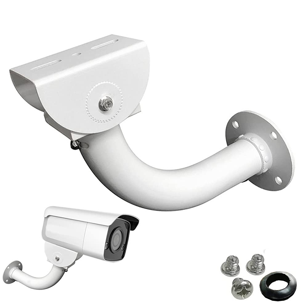 USIDAER Surveillance Security Camera Mount Bracket, Adjustable Universal Wall Mount for CCTV/IP/Dome Cameras with J Shape Mount (1 Pack)