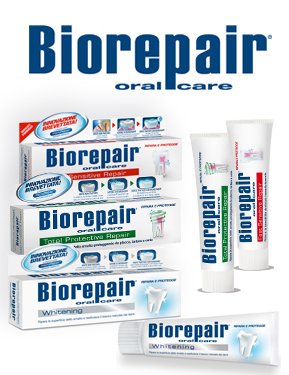 Biorepair: " Collutorio " Mouthwash 500ml/16.9 fl.oz - Pack of 3