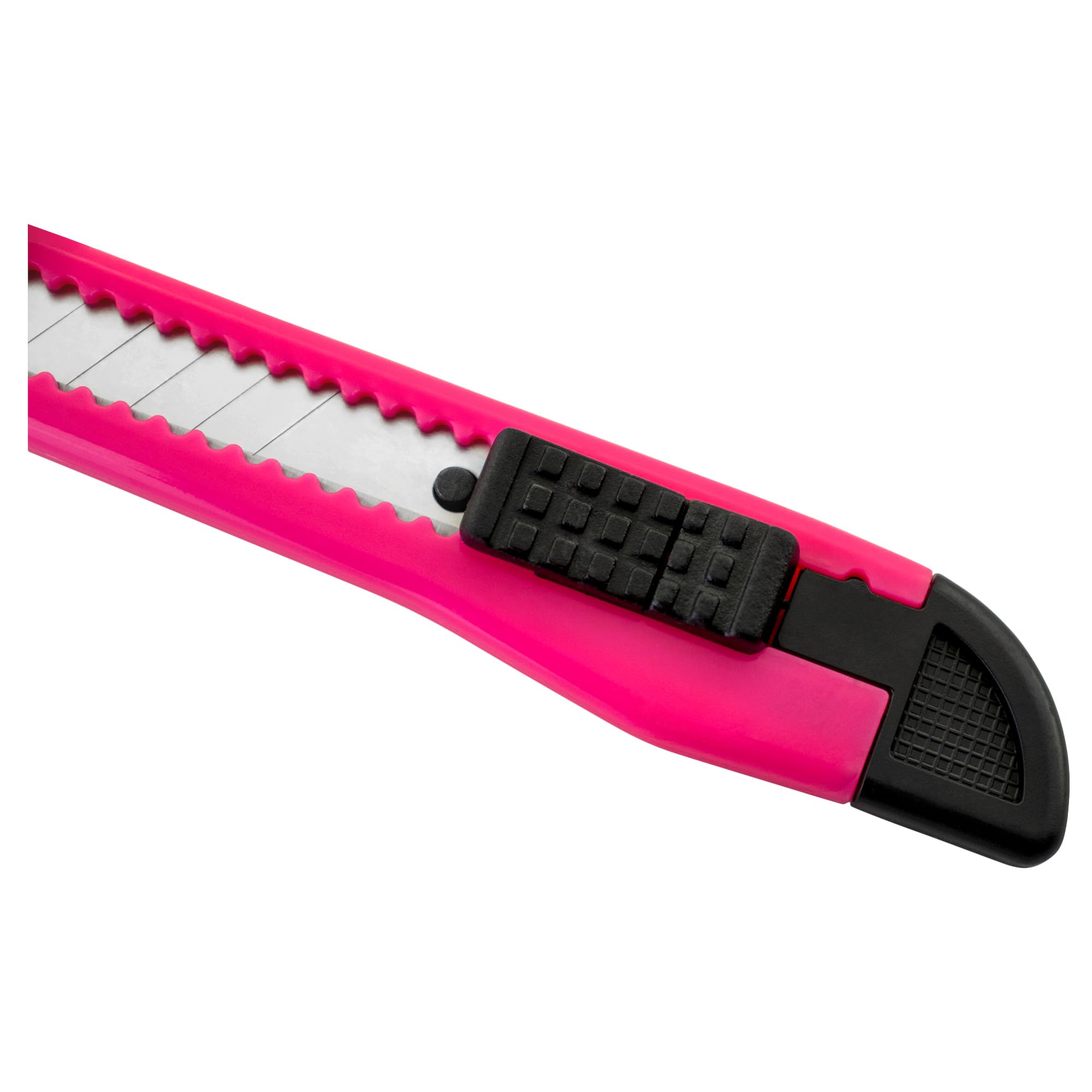 5x Bulk Small Neon Pink Utility Knife Box Cutters Snap Off Blade 9MM Blade