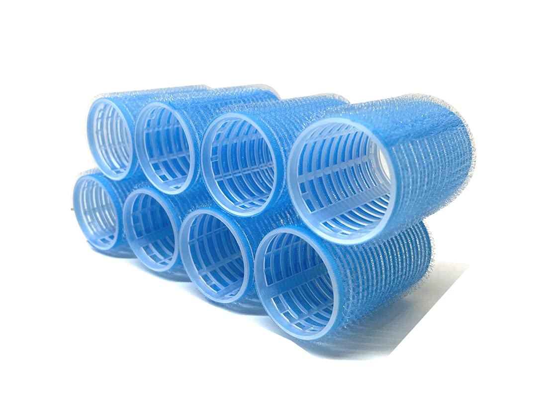Large Self Grip Hair Rollers Pro Salon Hairdressing Curlers Assorted Colors