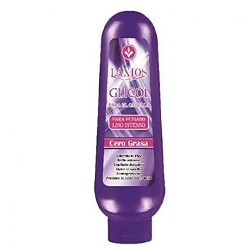 LAXIOS Glicol Para el Cabello Peinado Liso Intenso Zero Grasa | Dromatic Thermoprotector Hair Loss Prevention Mask Treatment (8.5oz-250ml)