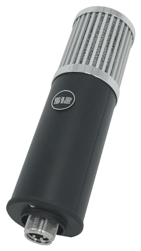512 Audio by Warm Audio Skylight Large Diaphragm Studio Condenser XLR Microphone + Shock Mount + Bag for Recording and Podcasting