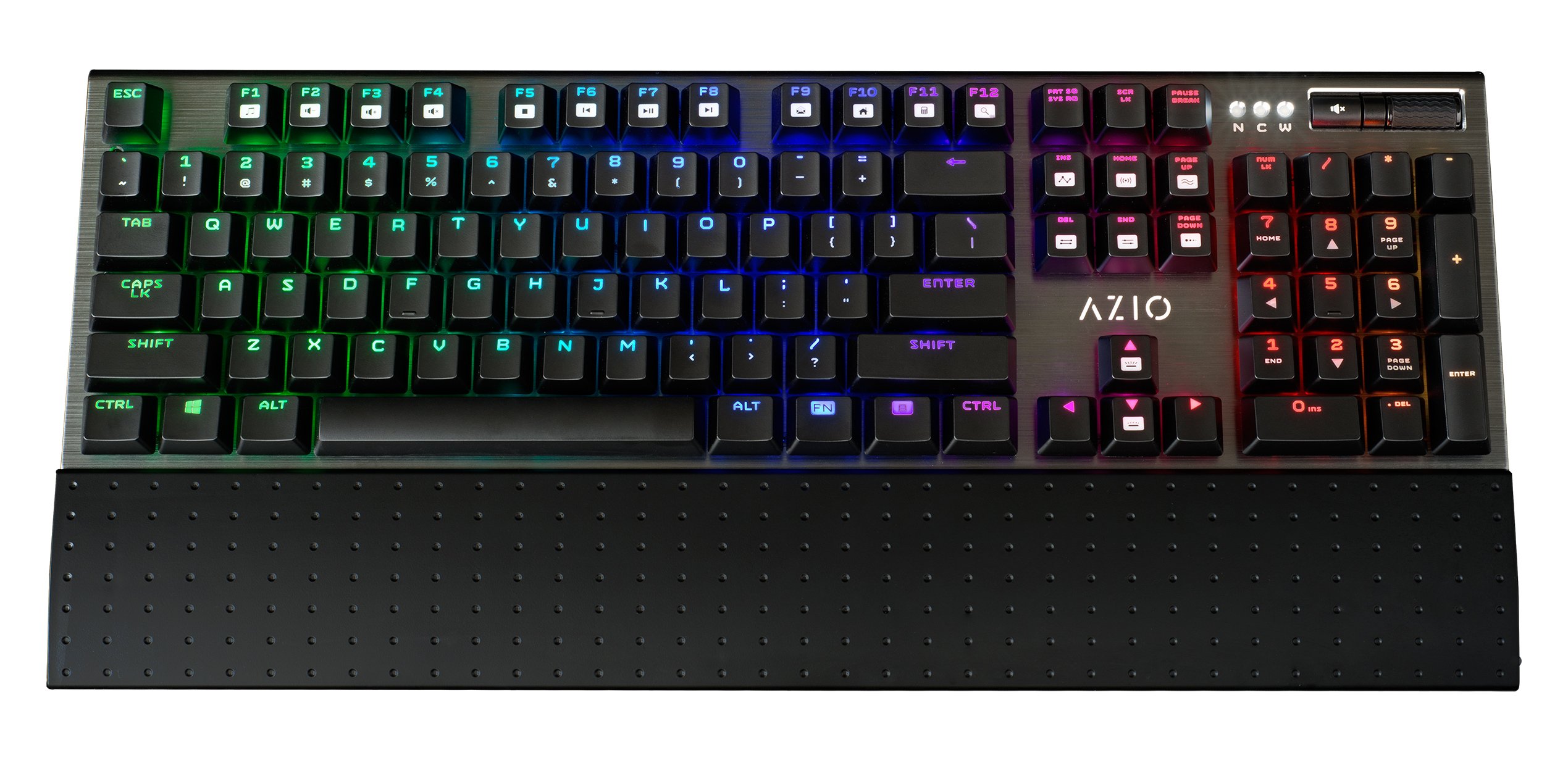 Azio RGB Backlit Mechanical Gaming Keyboard (MGK1-RGB-BLU)