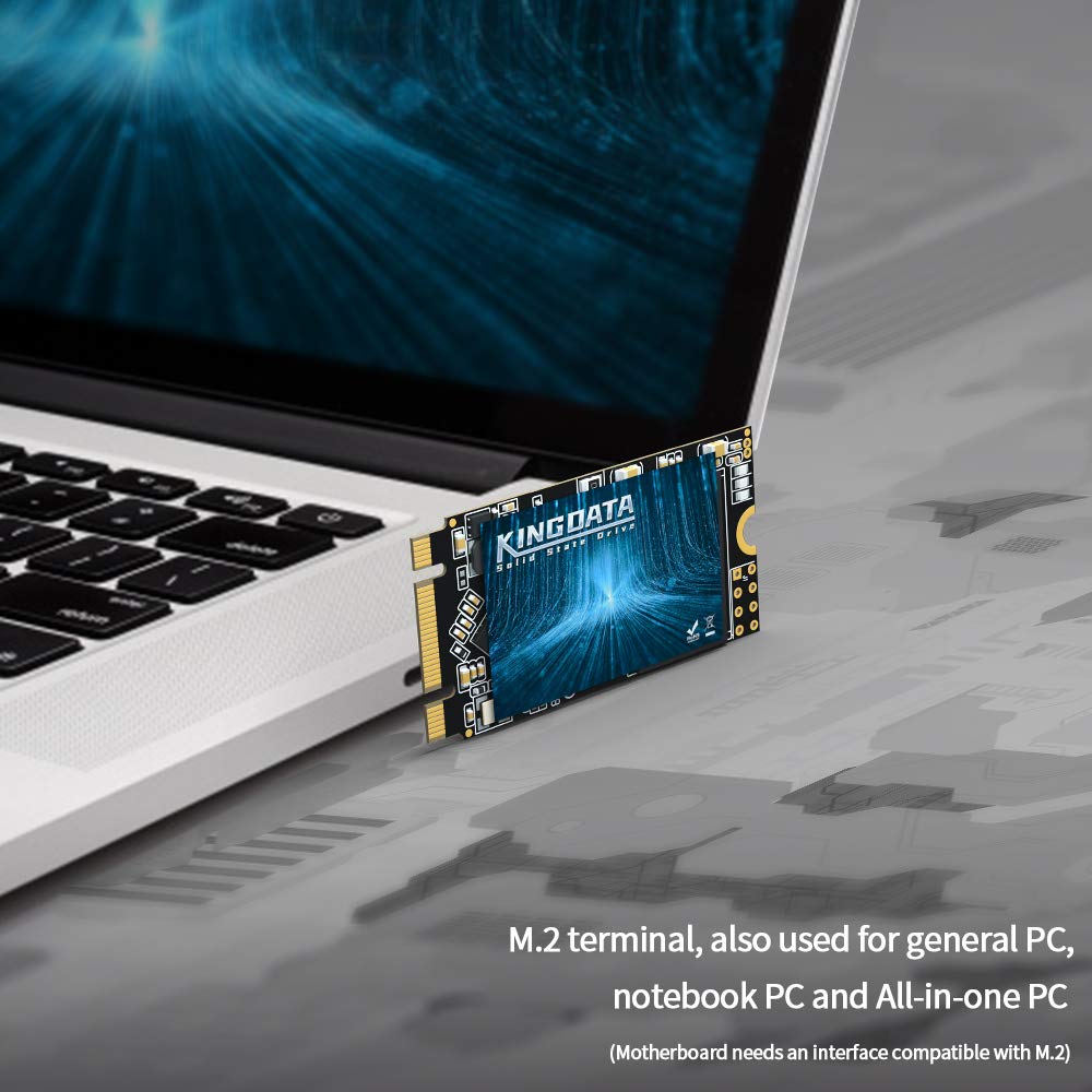 Kingdata M.2 2242 SSD 240GB Ngff Internal Solid State Drive High-Performance Hard Drive for Desktop Laptop SATA III 6Gb/s Includes SSD(240GB, M.2 2242)