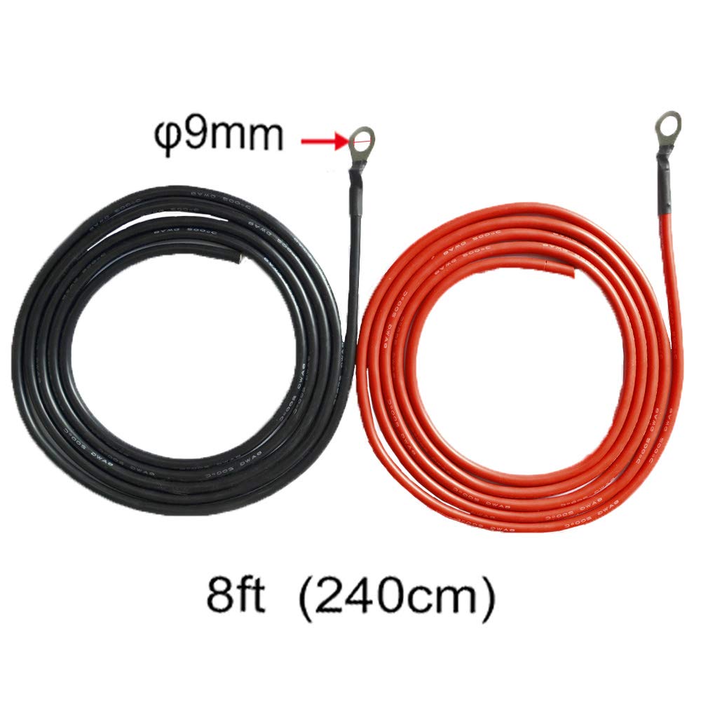 200W 12V Mono Solar RV Kits with 20A PWM Charge Controller/Mounting Brackets/12AWG Solar Cables/ 8AWG Tray Cable/Cable Entry housing（200W 20A Kit