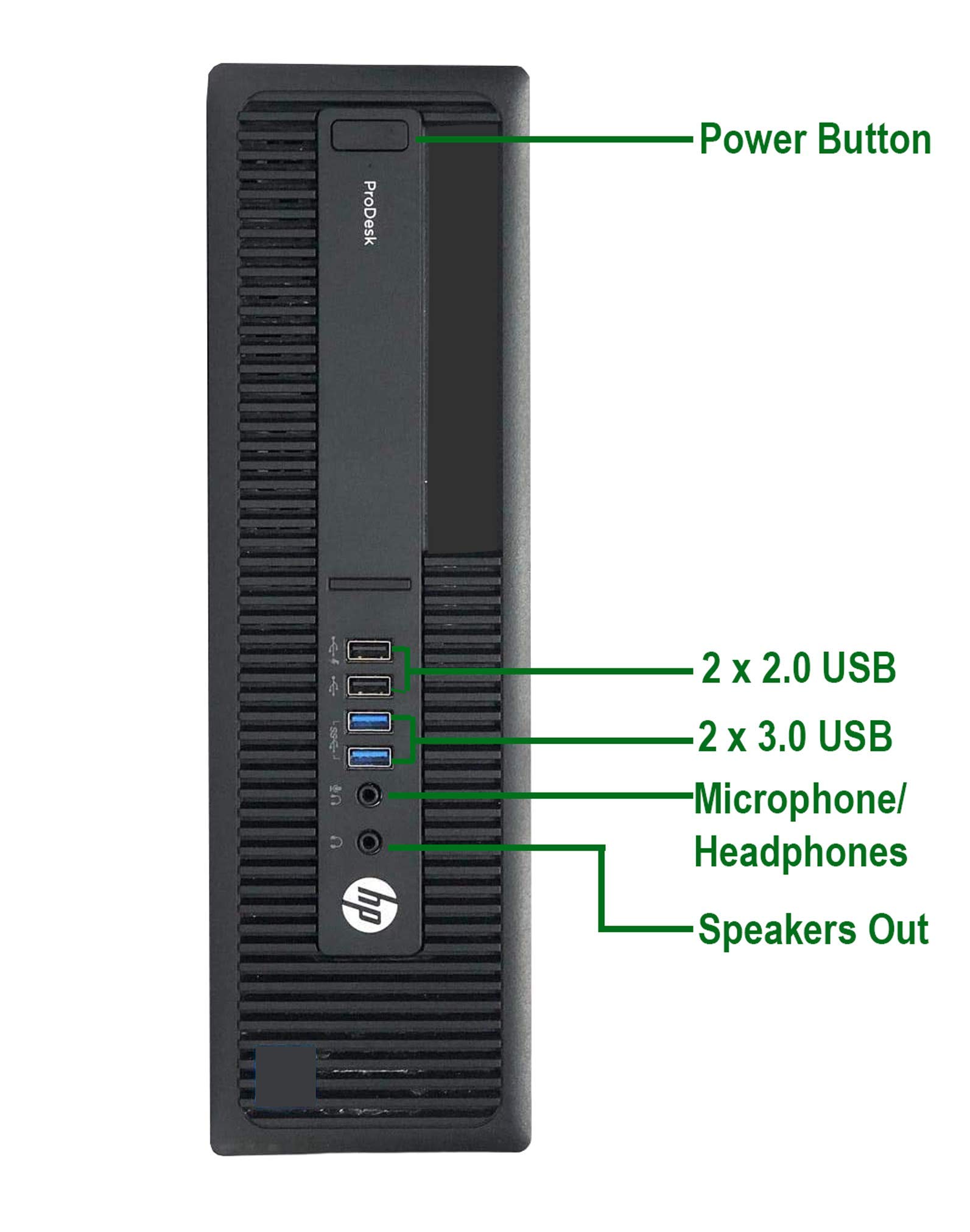 HP 600 G2 SFF Computer Desktop PC, Intel Core i5-6500 3.2GHz, 16GB Ram, 512GB M.2 SSD, Wireless Keyboard & Mouse, WiFi | Bluetooth, New 23.8" Monitor, Windows 10 Pro (Renewed)