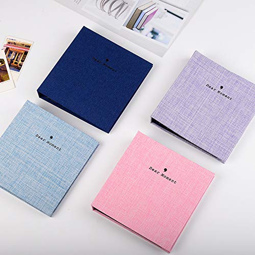 Ablus 100 Pockets Mini Photo Album - Fits for Fujifilm Instax Mini 9 Mini 8 Mini 90 Mini 25, Polaroid Snap PIC-300, Kodak Mini 3-Inch Film(Blue)