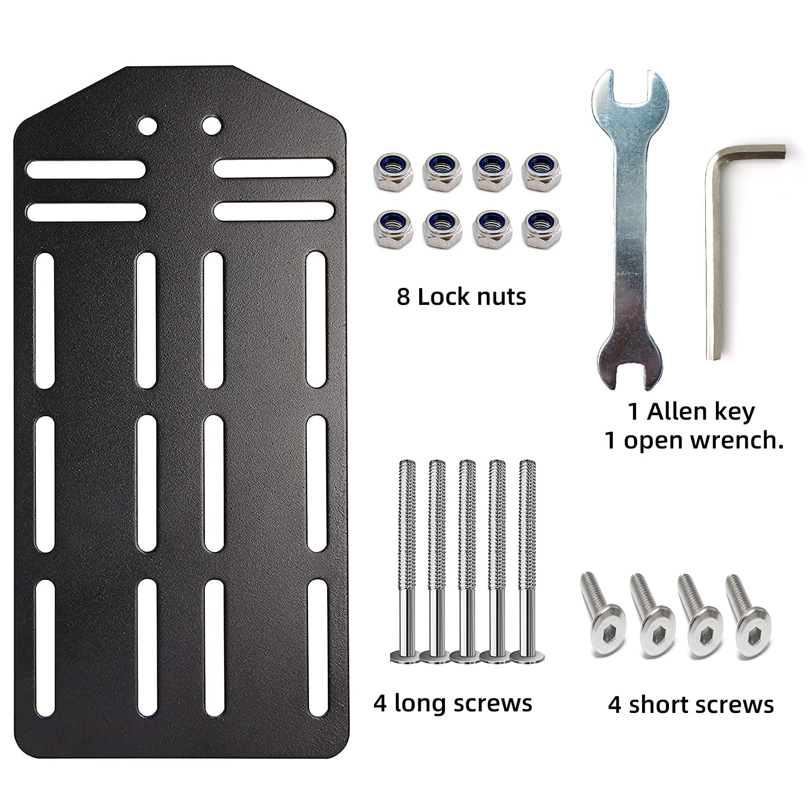 2 Pcs King Bed Headboard Attachment Bracket Modification Plate,Bed Frame Brackets Adapter Headboard Attachment Bracket Fit for Headboard Extra Heavy Duty