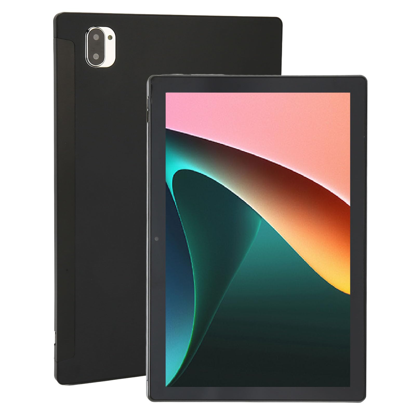 2 in 1 Tablet, 6GB 128GB Memory 5G WiFi 10.1 Inch LCD Gaming Tablet Dual Camera with Mouse Keyboard for Family (US Plug)