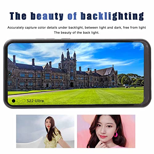 5G Unlocked Cell Phone, 6.4 Inch Super High Screen 1960x1080 High Definition Resolution, 6000mAh Battery 13MP Rear and 5MP Front Camera, Suitable for Calling Music(USA)
