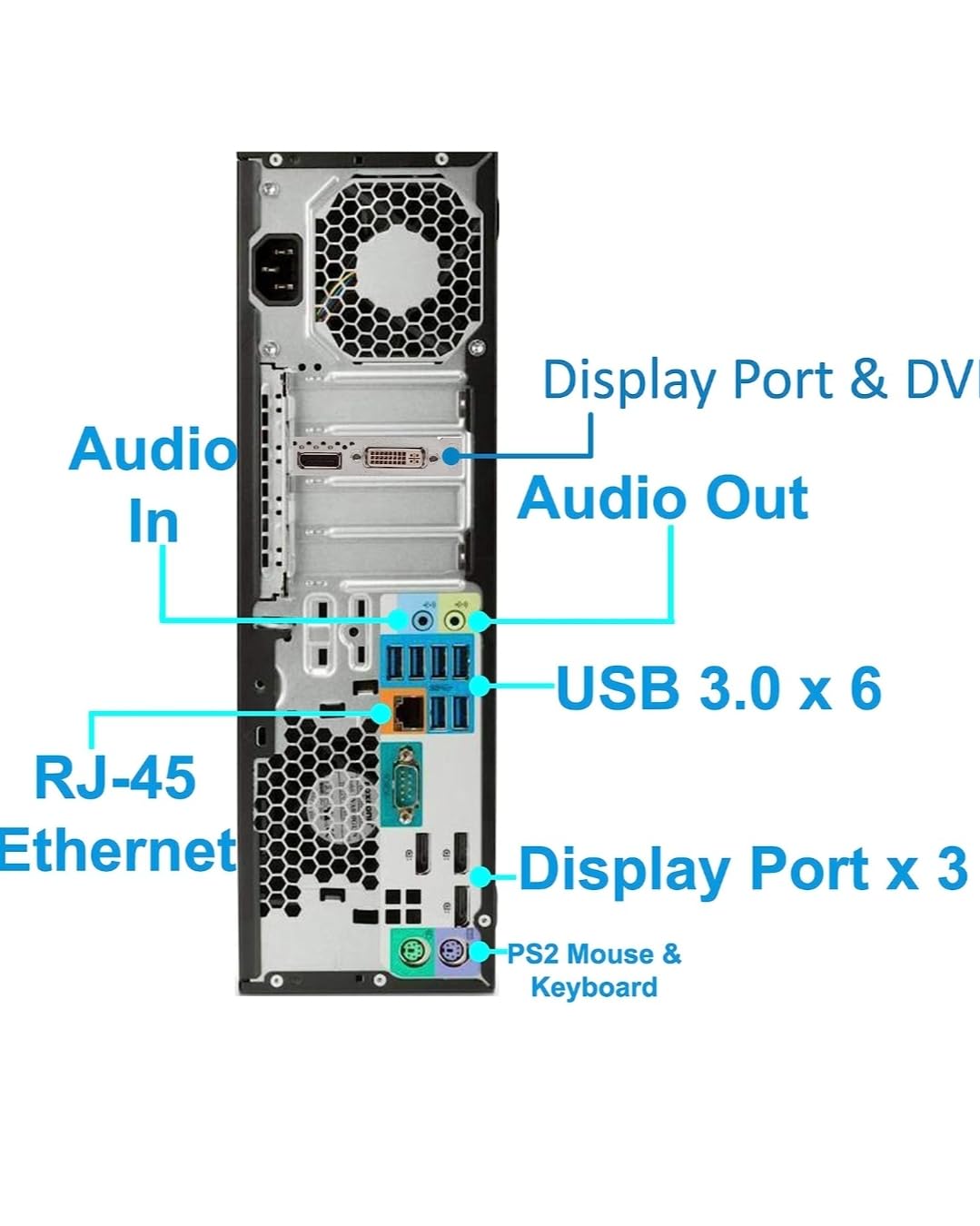 HP Z240 Workstation SFF Desktop PC, Intel Core i5-6500 Upto 3.60GHz, 32GB RAM, 2TB SSD, AMD Radeon HD 8570 1GB 4K, DisplayPort, HDMI, DVI, AC Wi-Fi, Bluetooth - Windows 10 Pro (RENEWED)