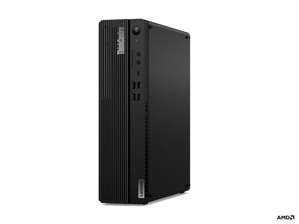 Lenovo ThinkCentre M75s Gen 2 11JB0020US SFF Desktop, AMD Ryzen 7 4750G 8-core 3.60GHz, 8GB DDR4, 256GB SSD, Raven Black, Win 10 Pro, DVD-Writer