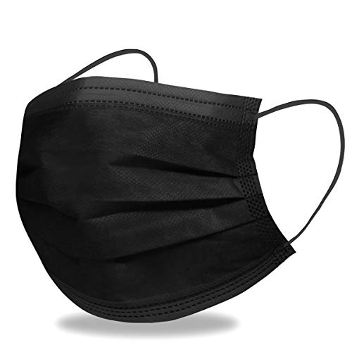 Modenna Disposable Face Mask Black 50Pcs