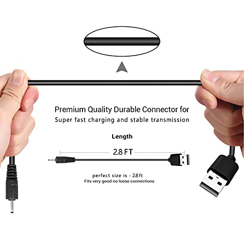 Love your yy Charger Charging Cable Power Cord Compatible with Fairywill Sonic Electric Toothbrush, Bitvae D2 Sonic, Vekkia, Dnsly, Gloridea Brush & More