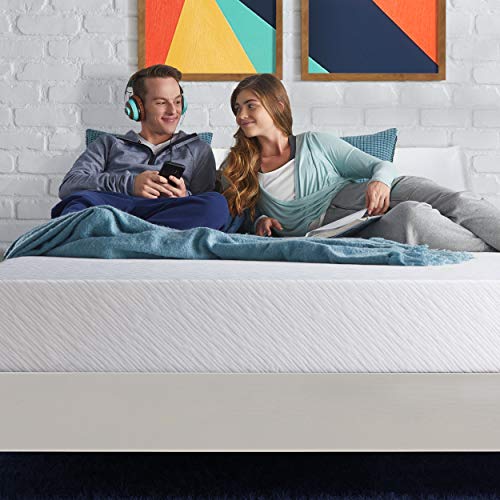 EARLY BIRD Essentials 10 Inch Gel Memory Foam Mattress, Twin XL, Dual Layer Comfort