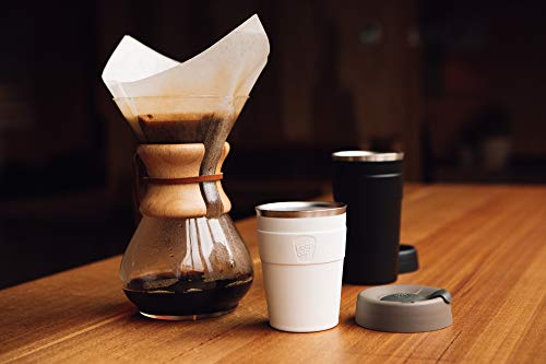 KeepCup Thermal Reusable Stainless Steel Coffee Mug | Travel Cup with Insulated Lid, Vacuum Seal, Lightweight Tumbler | Large | 16oz | Saskatoon