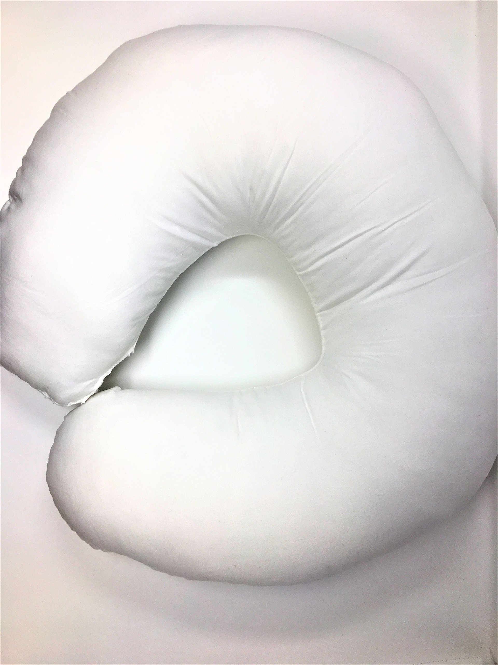 All American Collection Comfortable Soft Plush Light Polyester Bamboo Nursing Travel Pillow for Mom Baby Toddler
