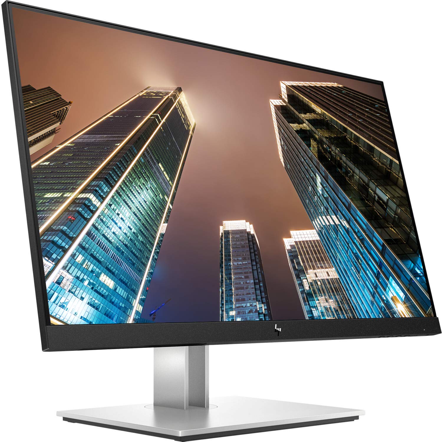 HP EliteDisplay E24 G4 24 Inch IPS LED Backlit Monitor 2-Pack Bundle with FHD 1920 x 1080, Blue Light Filter, HDMI, VGA, DisplayPort