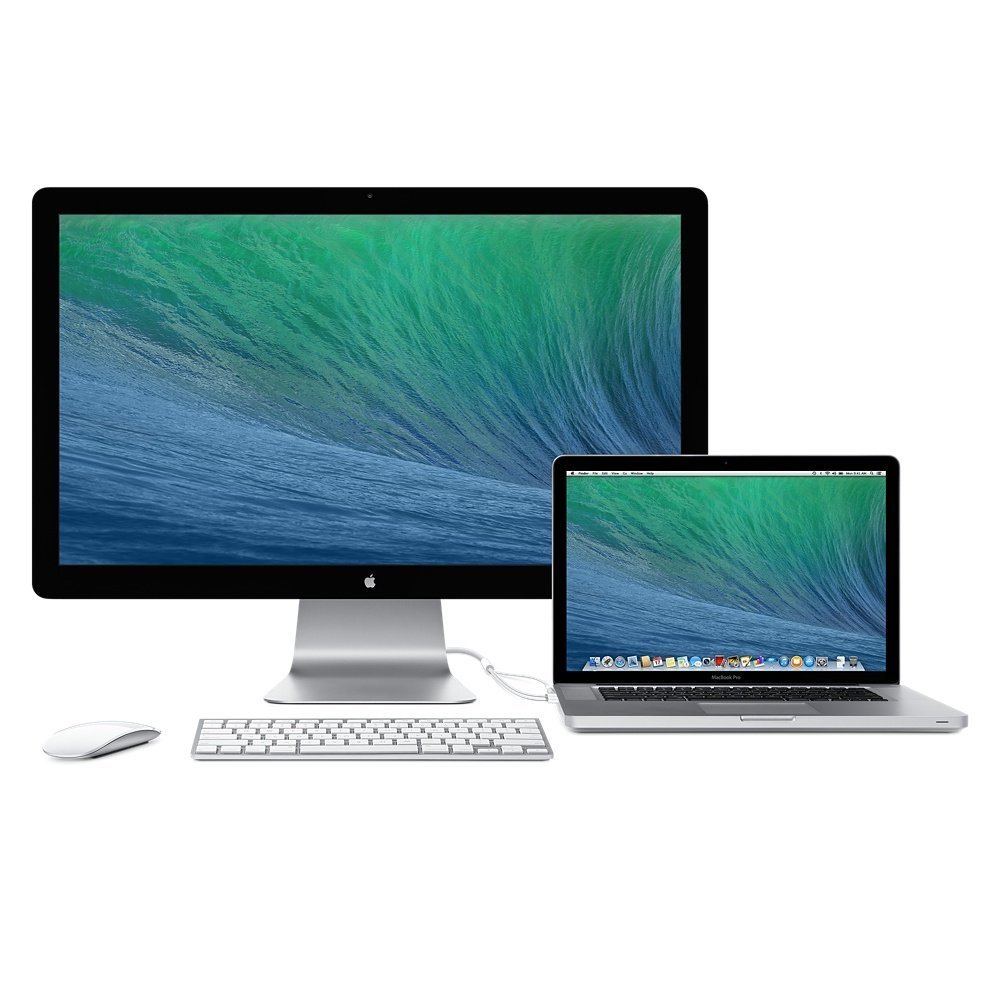 Apple 27in LED Cinema Display (MC007LL/A ), 2560x1440, USB 2.0 (Renewed)
