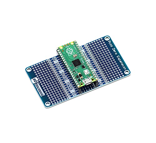 sb components Raspberry Pi Pico Board with Raspberry Pi Pico Zero Expansion, Pico Expansion Module Board for RPi Pico, Raspberry Pi Pico Kit