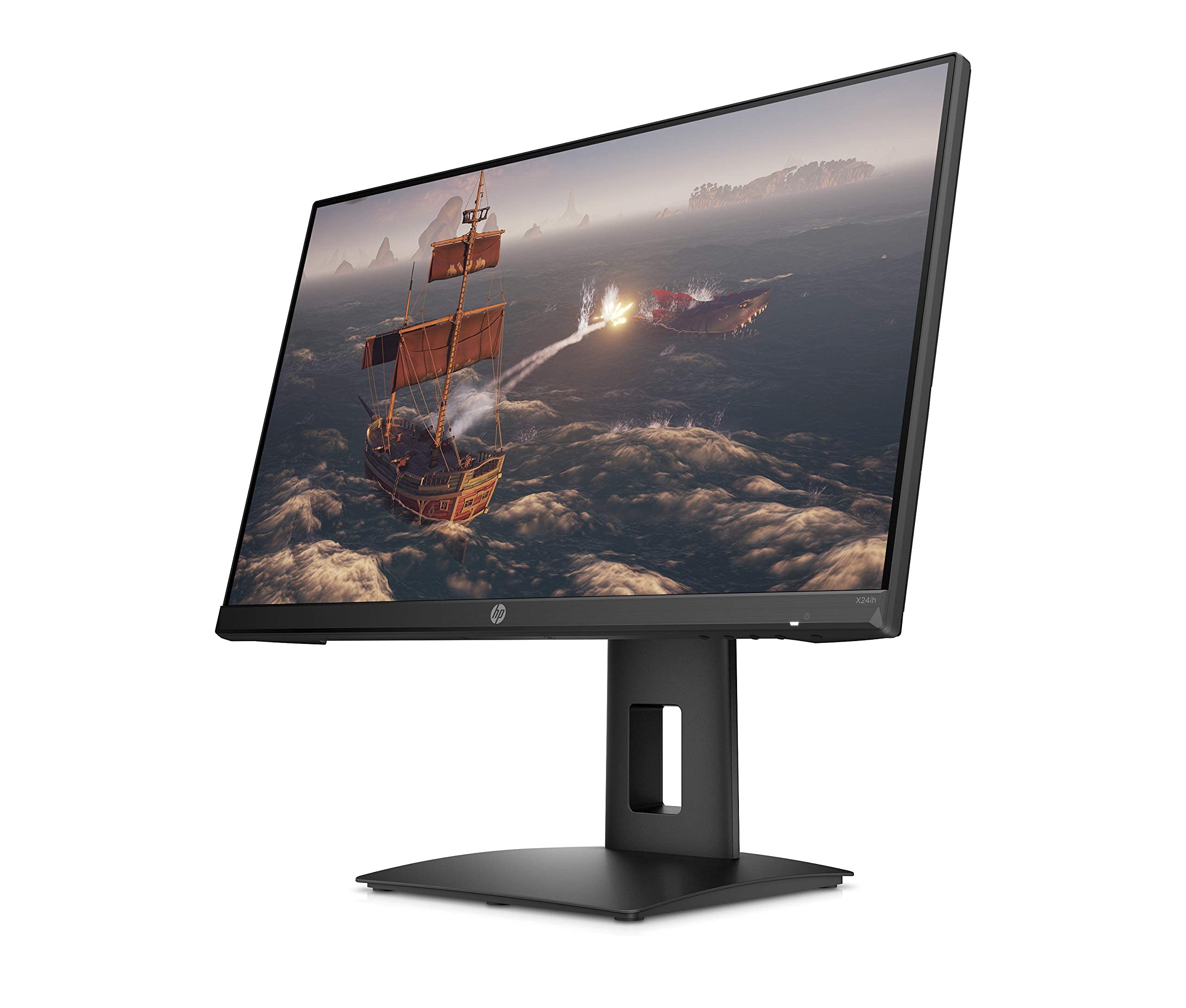 HP 24" FHD 144Hz 1ms GTG IPS LED FreeSync Gaming Monitor (X24ih) - Black (Renewed)