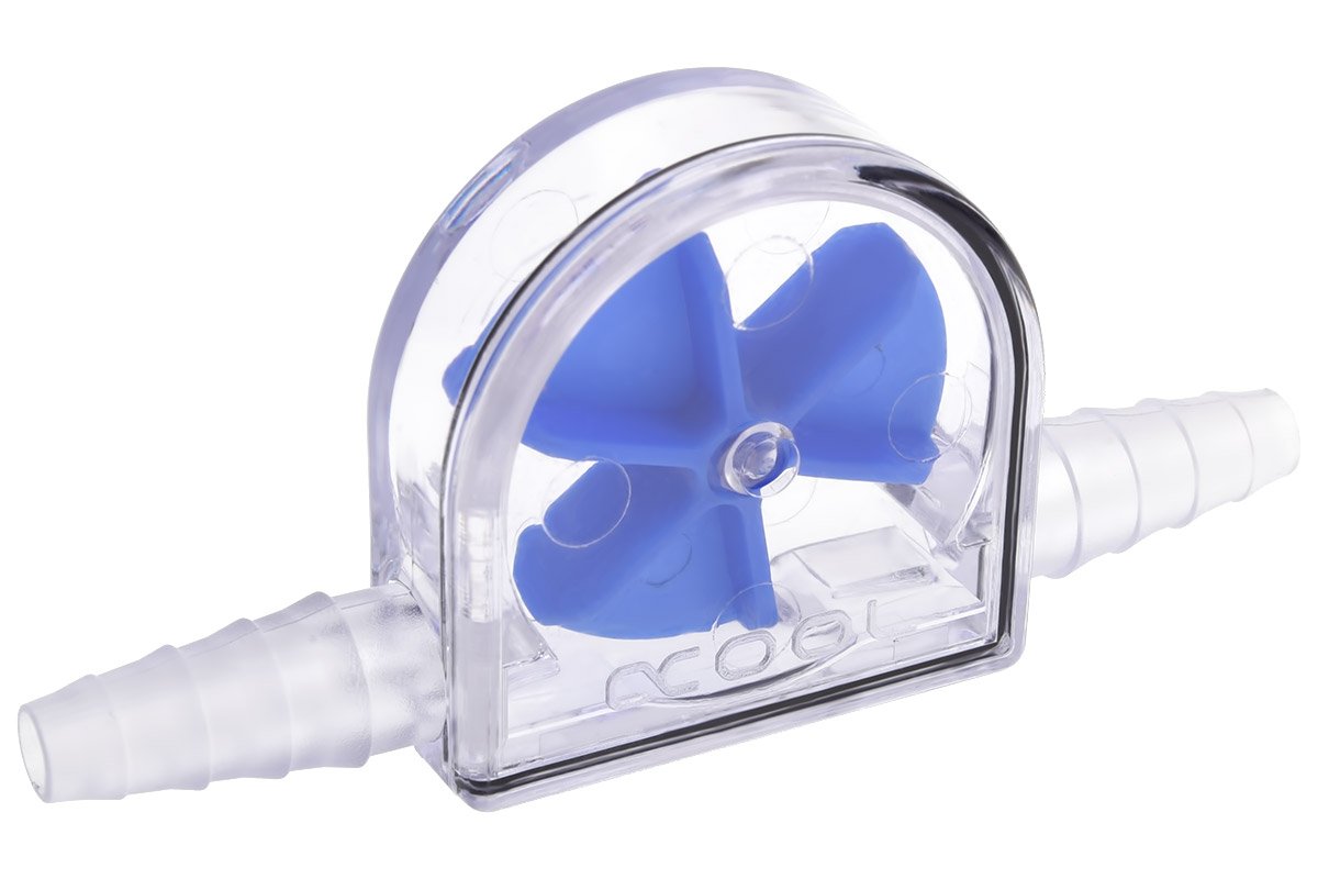 Alphacool 17356 Eisfluegel Flow Indicator Blue 6-11mm - acryl Water Cooling Monitoring