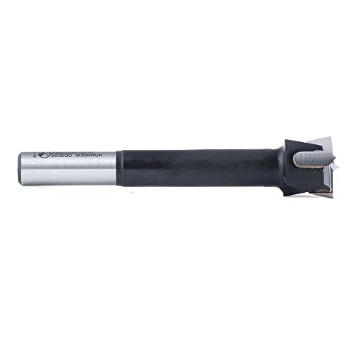 Amana Tool - 203020 Carbide Tipped Hinge Boring Bit 20mm Dia x 90mm Long x 10mm Shank