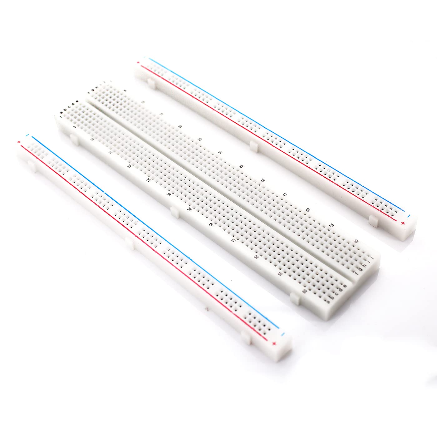 OCESTORE Quality Breadboard Circuit Board 4 PCS 830 Point and 4 PCS 400 Point Solderless Breadboards for Proto Shield Distribution Connecting Blocks