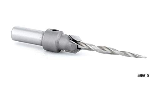 Amana Tool - 55608 Carbide Tipped 82° Countersink Taper #8 Screw 7/16 Dia x 11/64 Dr