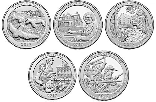 2017 P National Park Quarters America the Beautiful P MINT Brilliant Uncirculated