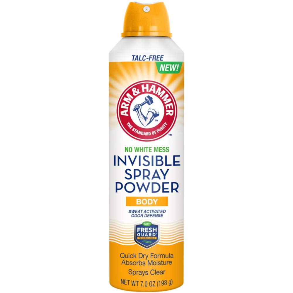 Arm & Hammer No White Mess Invisible Spray Powder, 7 Ounces each (Value Pack of 2)