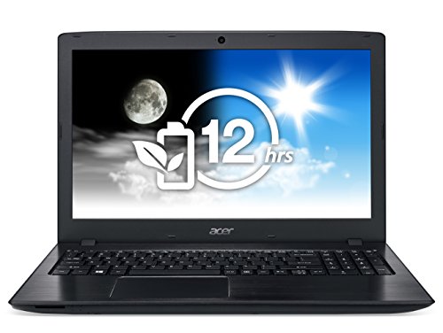 Acer Aspire E 15 E5-575-33BM 15.6-Inch FHD Notebook (Intel Core i3-7100U 7th Generation , 4GB DDR4, 1TB 5400RPM HD, Intel HD Graphics 620, Windows 10 Home), Obsidian Black