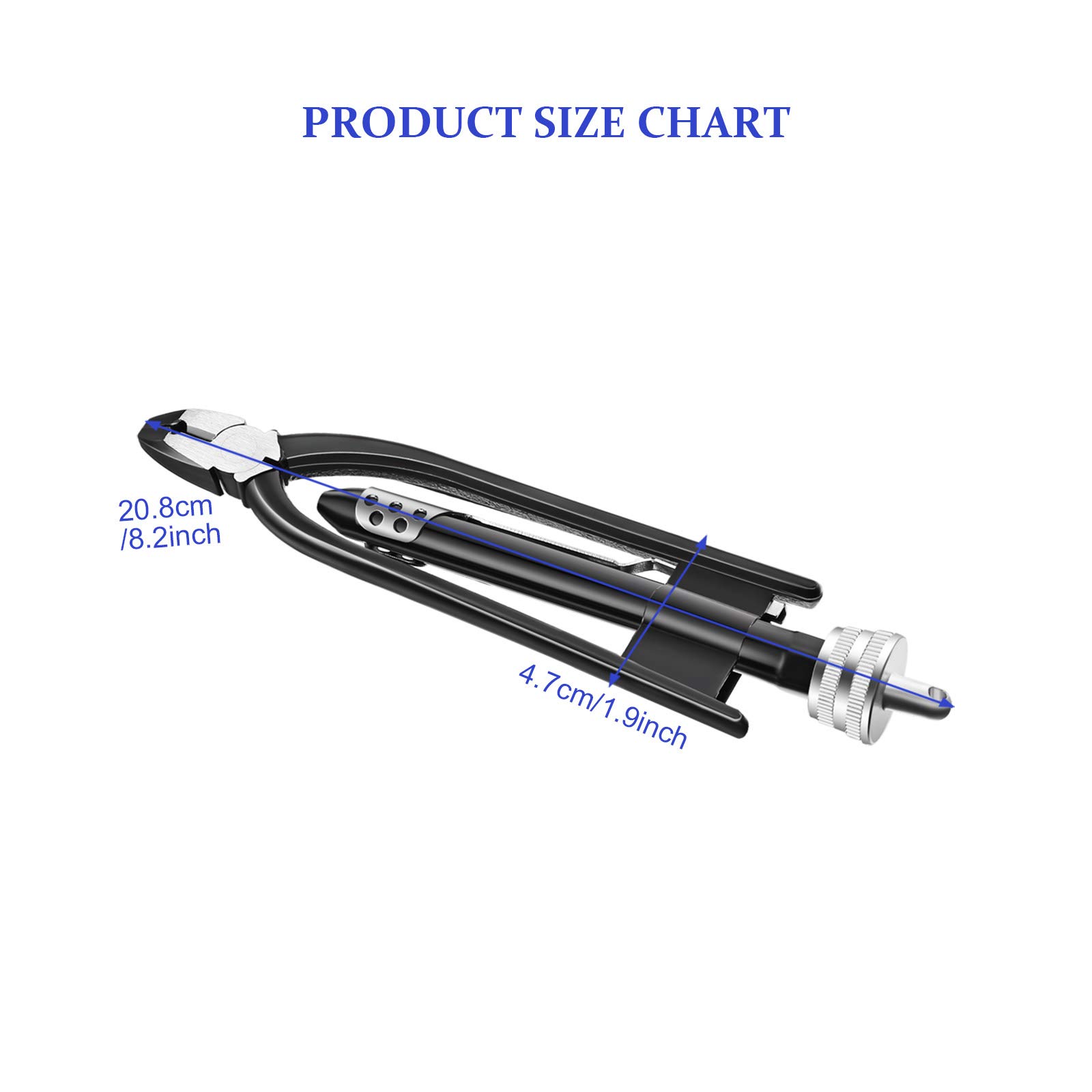 6 Inch Safety Wire Pliers, Wire Twisting Tool Lock Wire Pliers, Wire Twister Tool for Aircraft Auto Industry