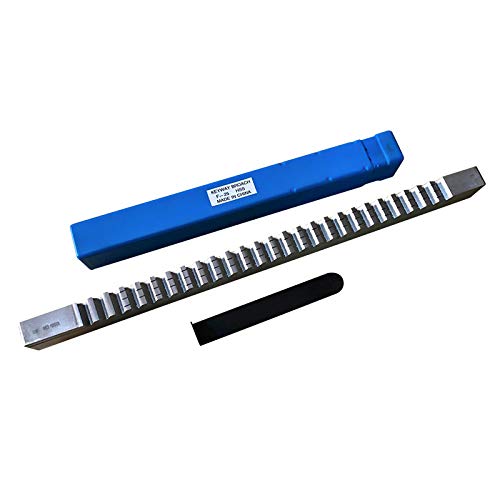 Keyway Broach 1pcs F1-25mm Metric Sized High Speed Steel for CNC Cutting Machine Tool